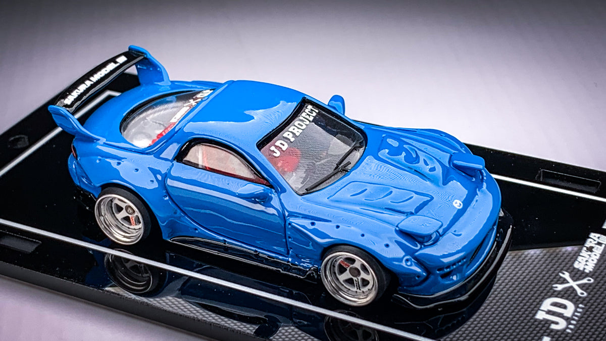 Limited Custom by JDP X Sakura Model - Mazda RX7 (FD) - BLUE – JDProject