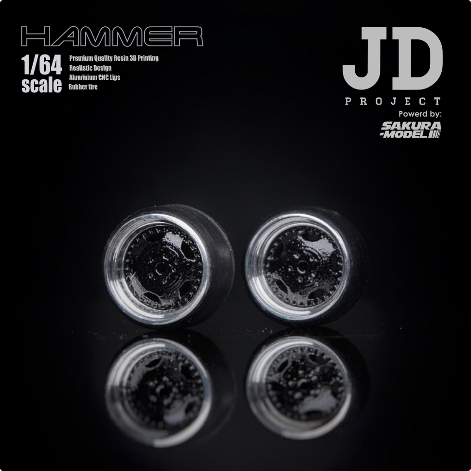 JDP Custom wheel 64 scale model Hammer – JDProject