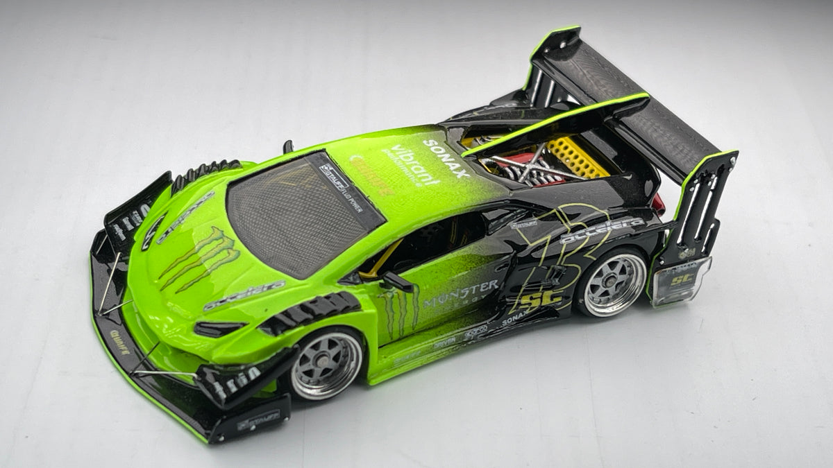 Diecast Custom - Lamborghini Huracan Time Attack V12 Twin Turbo Powere ...