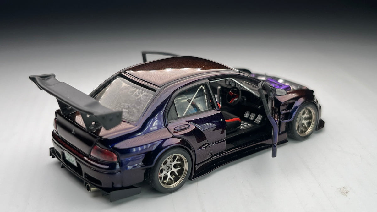 Diecast Custom - Mitsubishi Lancer Evolution VII - Hot Wheels Custom ...