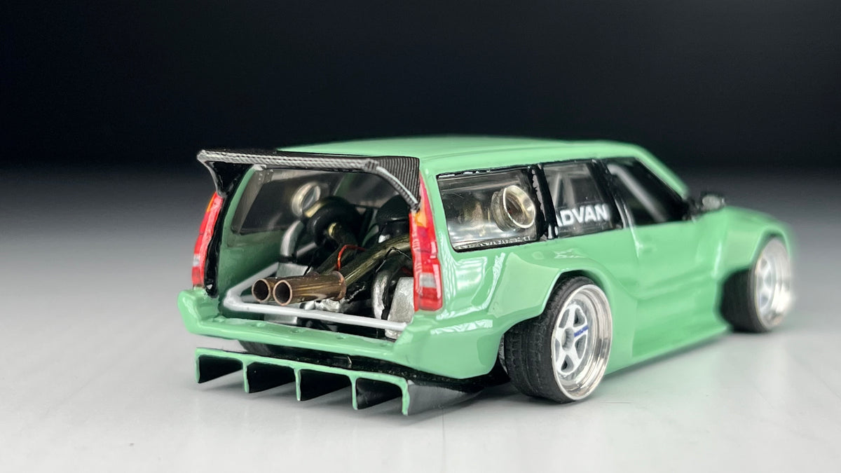 Diecast Custom - V8 twin Turbo mid engine Volvo 850 estate - Hot Wheel ...