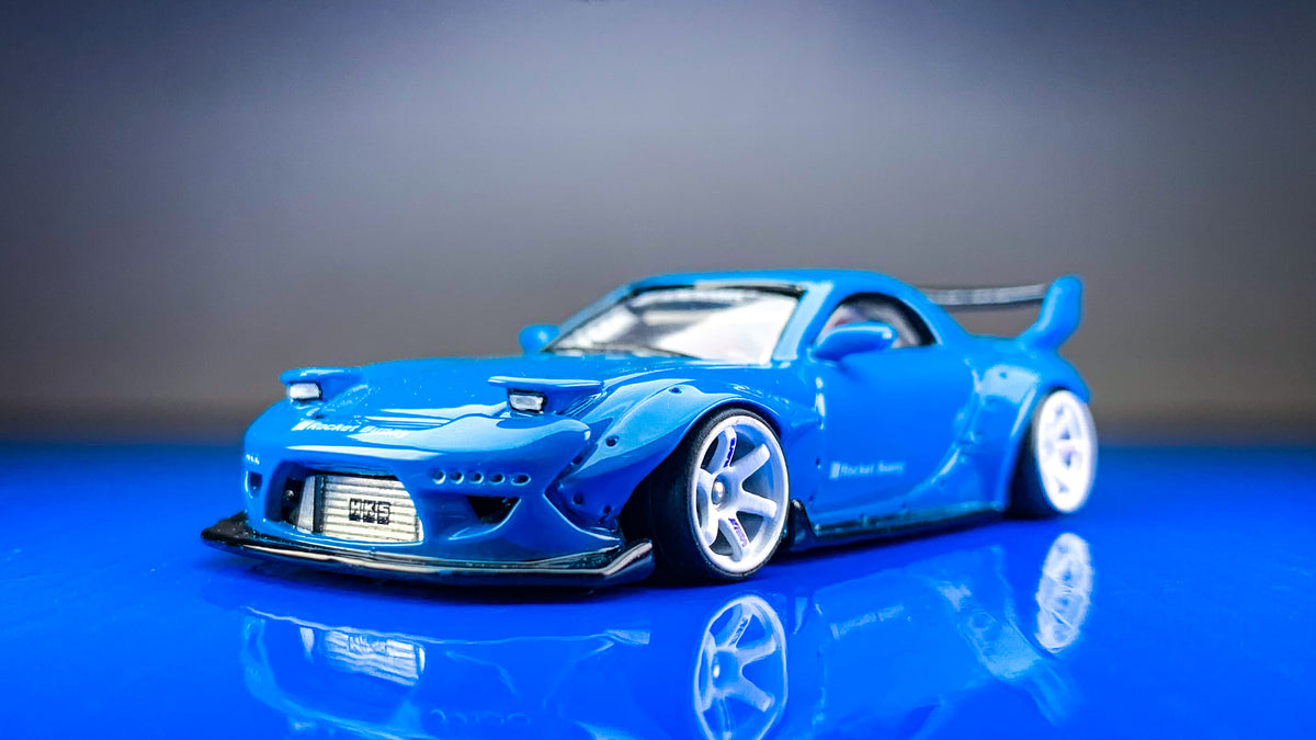 Diecast Custom - Mazda RX7 Rocket Bunny - Hot Wheels Custom – JDProject