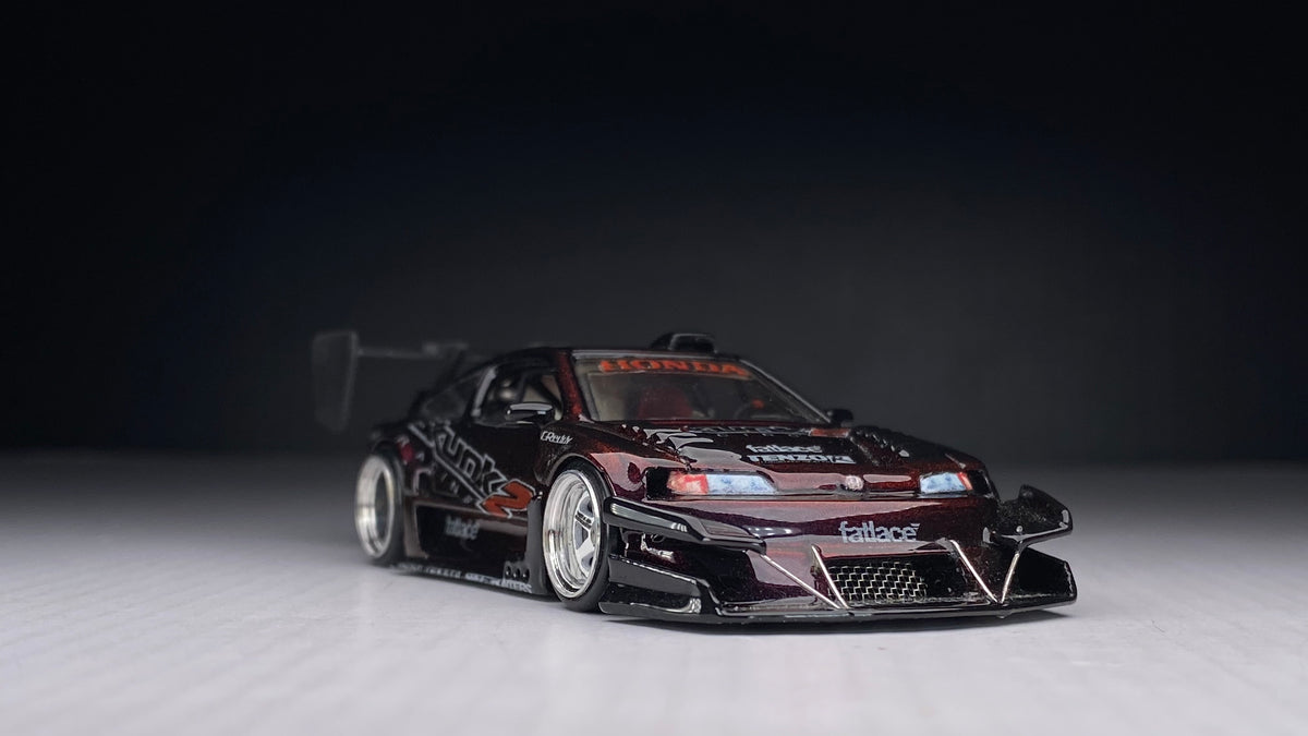 Diecast Custom - Honda CRX Time Attack Rear Engine - Hot Wheels custom ...