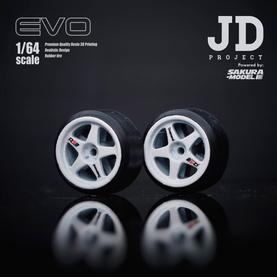 JDP Custom Wheels 1/64 Scale by Sakura Model – JDProject