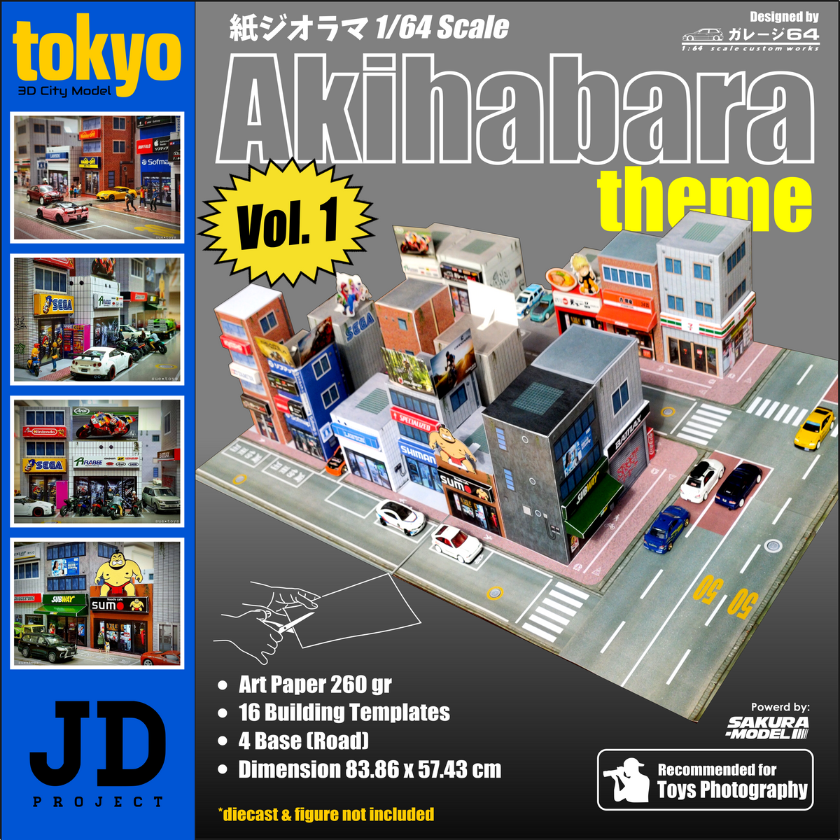 Paper Diorama Japan themes Vol.1 – JDProject