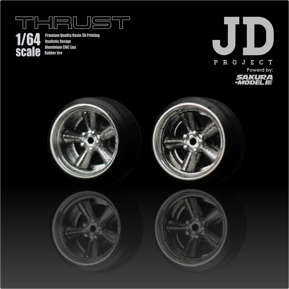JDP Custom Wheels 1/64 Scale by Sakura Model – Page 3 – JDProject