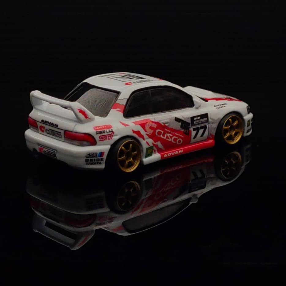 Decal Hot Wheels Subaru 22B Cusco Racing – JDProject