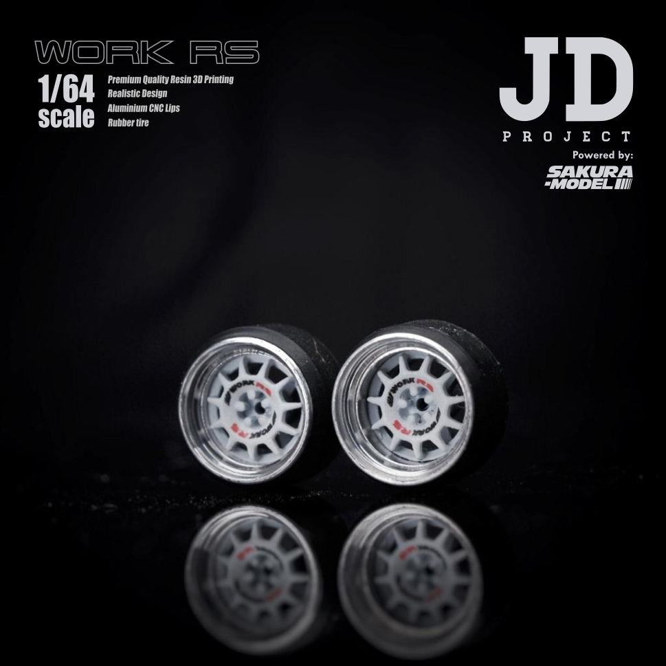 JDP Custom wheel 64 scale model Work RS – JDProject